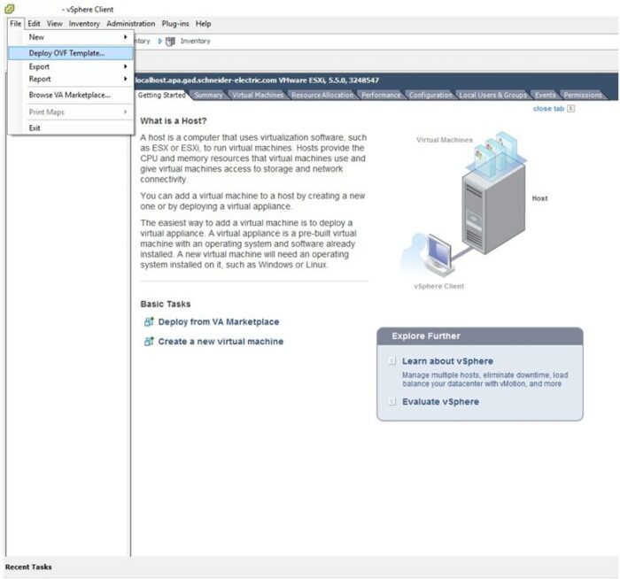 วิธีการติดตั้ง PowerChute Network Shutdown บน VMware vSphere Management ...